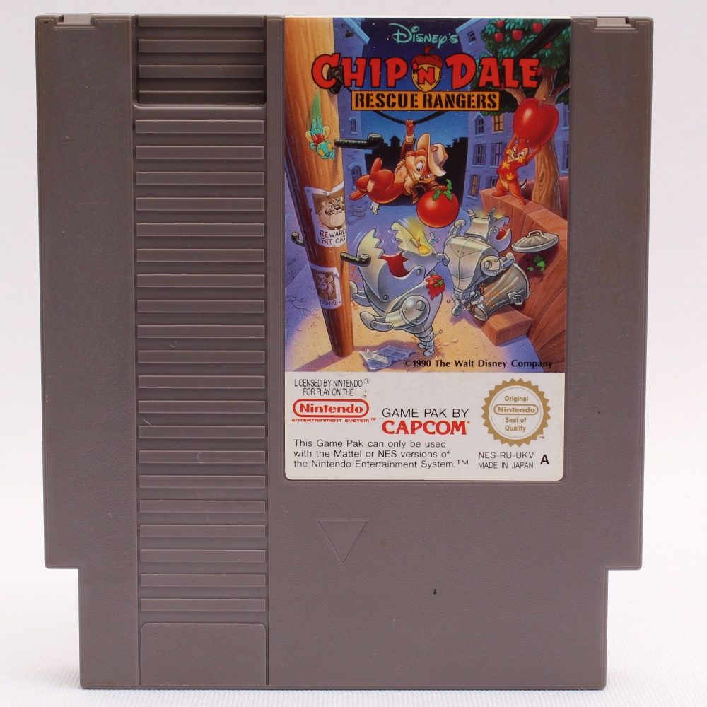 Pre-owned Nintendo Chip N Dale Rescue Rangers NES Video Game ...
